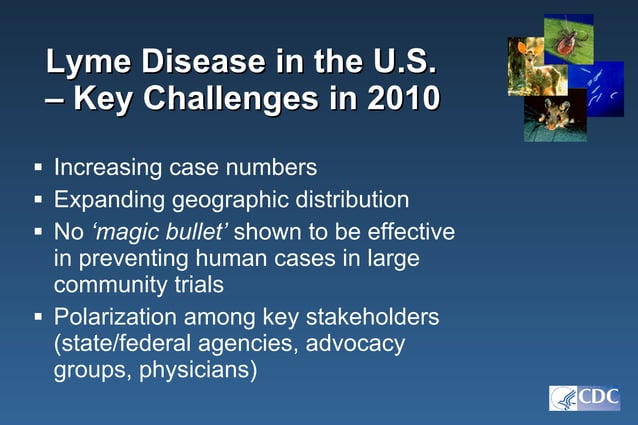 CDC's National Lyme Disease Prevention Program | PPT