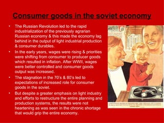 Soviet Economy before and after Gorbachev | PPT