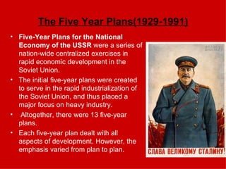 Soviet Economy before and after Gorbachev | PPT