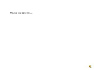 test presentation | PPT