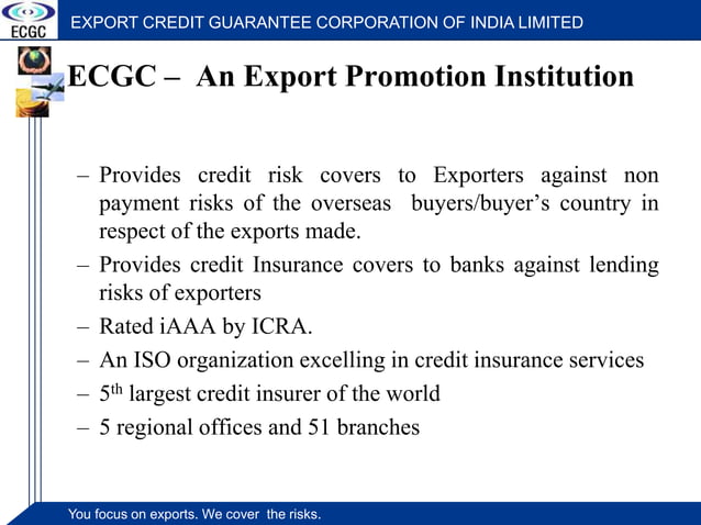 C:\Users\Home\Desktop\Nibha Ecgc Ppt | PPTX