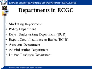 C:\Users\Home\Desktop\Nibha Ecgc Ppt | PPTX