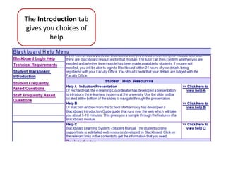 Introduction to Blackboard | PPS | Educational Assessment | Education