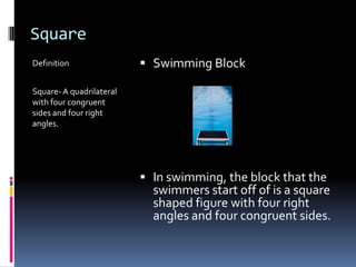 Geometry In the Real World Project/ Mrs. Sykes this is the right one ...