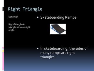 Geometry In the Real World Project/ Mrs. Sykes this is the right one ...