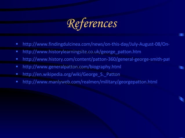 Gen. George S. Patton | PPT