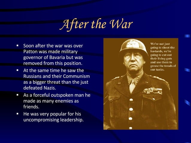 Gen. George S. Patton | PPT