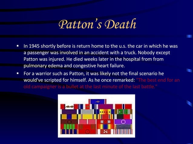 Gen. George S. Patton | PPT