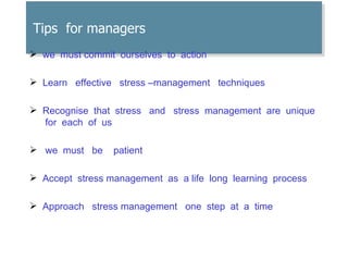Ob+Stress Management | PPT