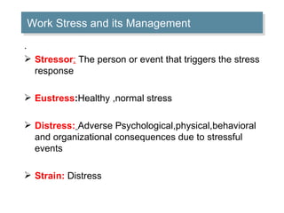 Ob+Stress Management | PPT