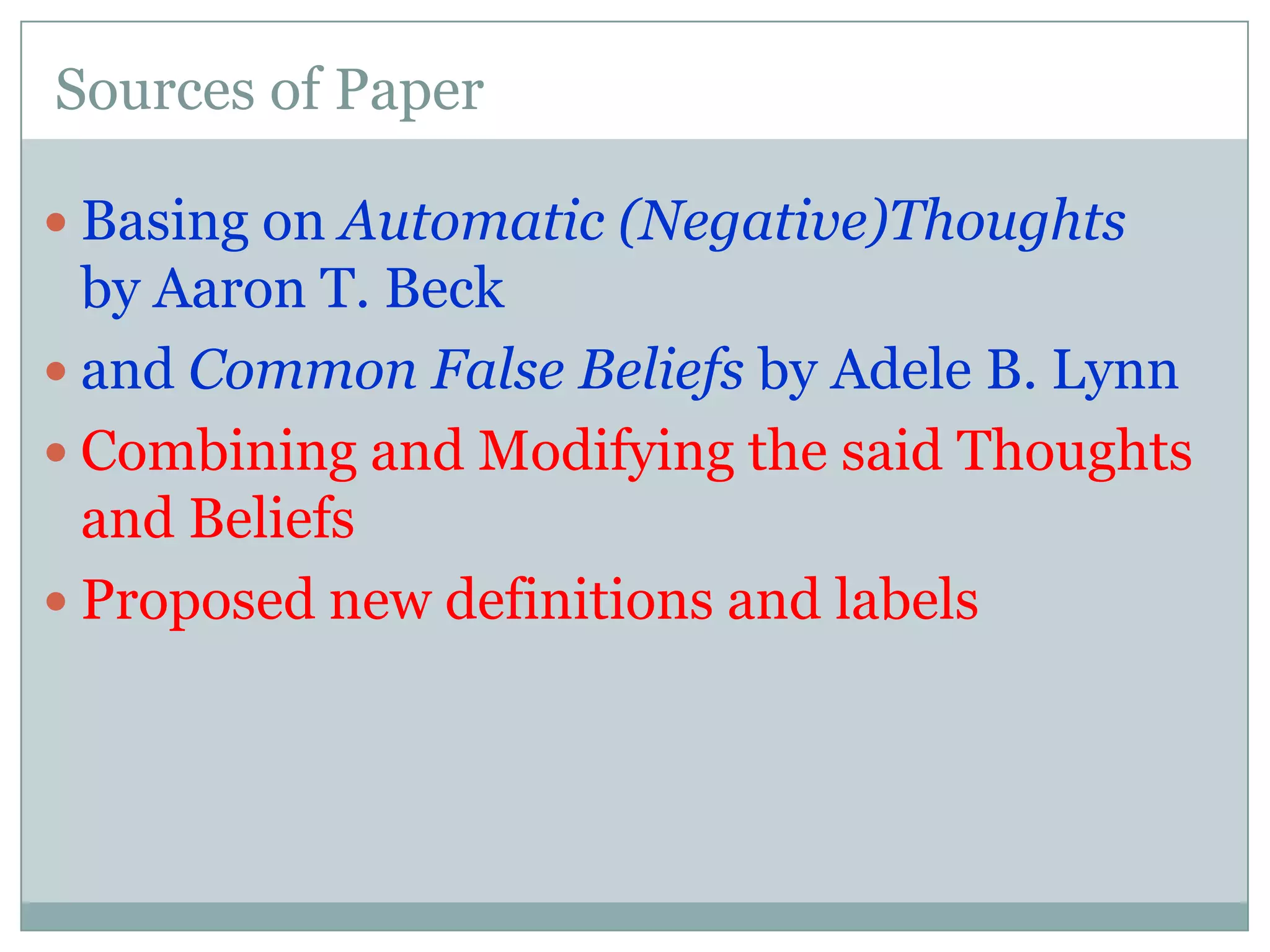 Chinese Thinking Patterns or Errors | PPTX