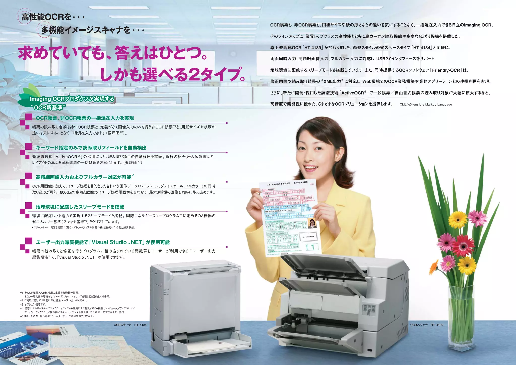 Hitachi OCR 4139 Scanner | PDF