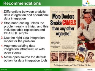 How to Use the Right Tools for Operational Data Integration | PDF