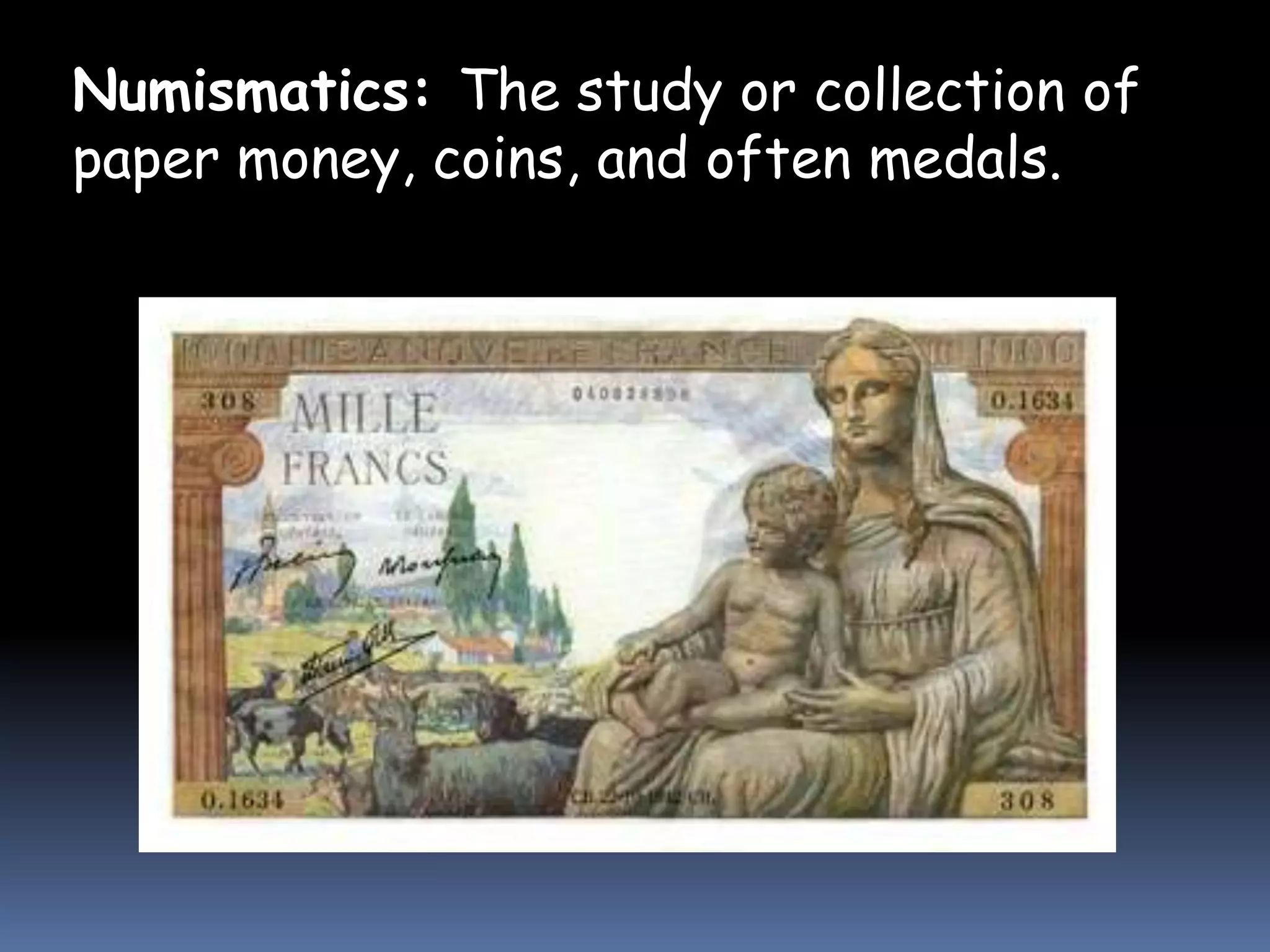 Numismatics, Begginers guide | PPSX