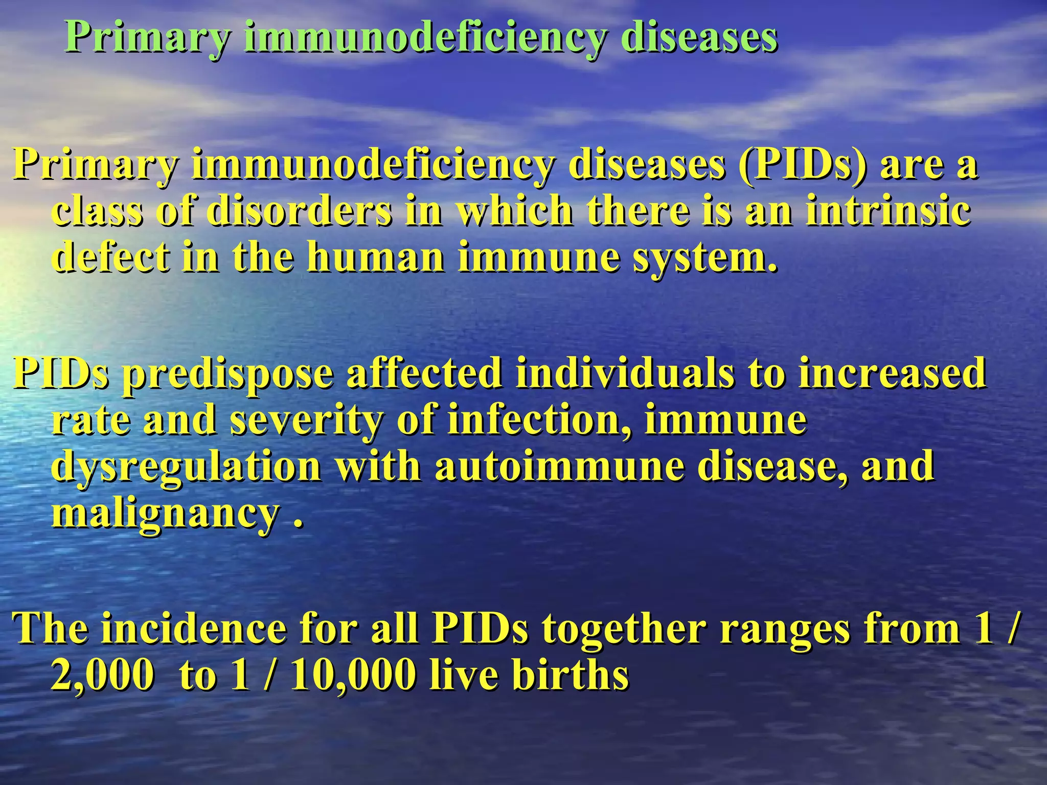 COMMON VARIABLE IMMUNODEFICIENCYP,PID,HYPOGAMMAGLOBULINEMIA | PPT ...