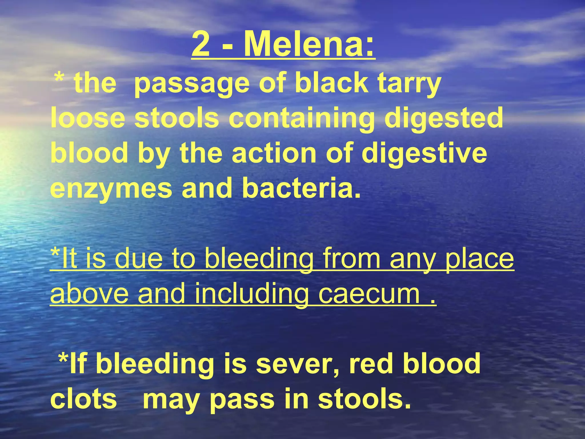 hematemesis melena GIT bleeding egypt Draz MY | PPT