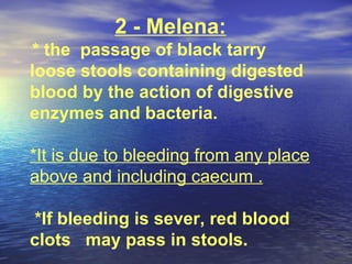 hematemesis melena GIT bleeding egypt Draz MY | PPT