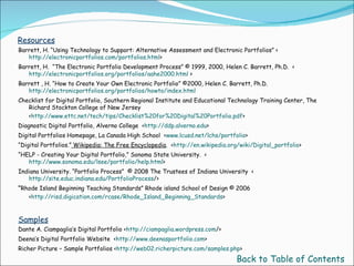 Create a Digital Portfolio PowerPoint | PPT