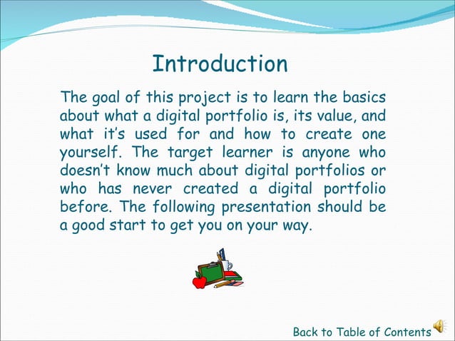 Create a Digital Portfolio PowerPoint | PPT | Desktop Publishing ...