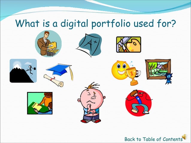 Create a Digital Portfolio PowerPoint | PPT | Desktop Publishing | Computer Software and ...
