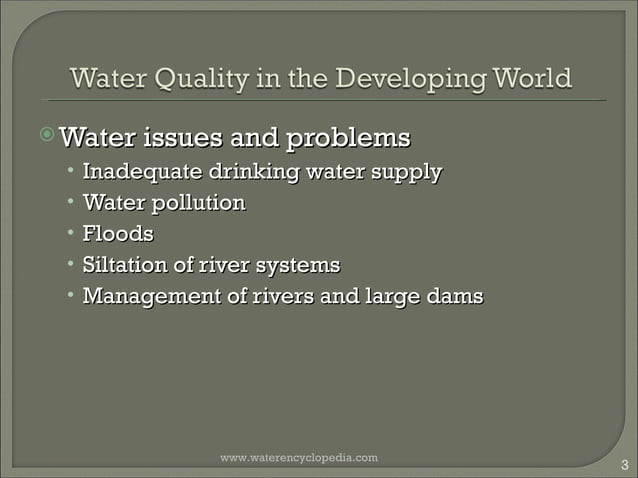 water quality | PPT
