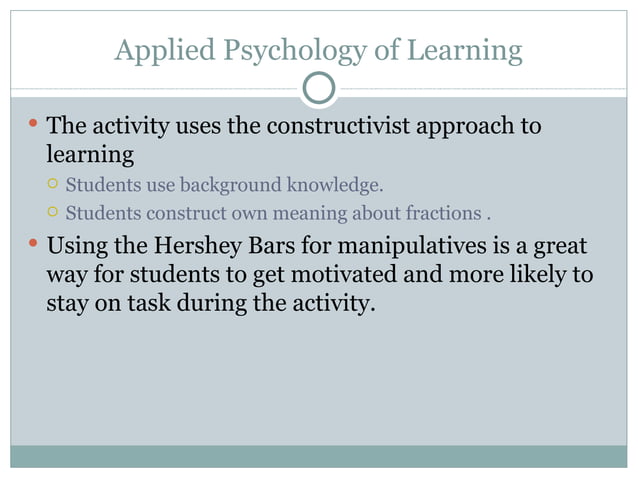 Examples of Applied Psychology | PPT | Educational Assessment | Education