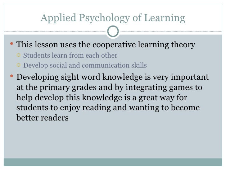 Examples Of Applied Psychology examples-of-applied-psychology