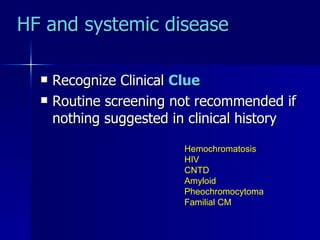 Cardiac Investigation In Heart Failure | PPT