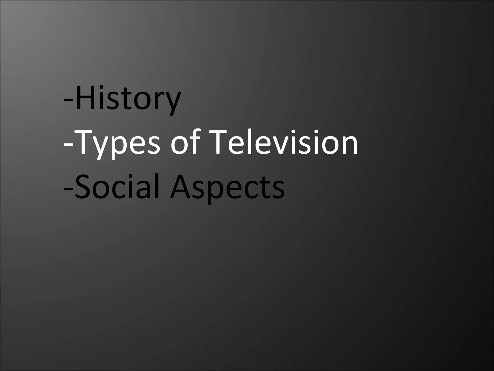 The Television | PPT