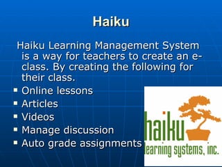 Deanna Lopez: ED 5670 updated\Msmc\Wow Haiku And Wizi Q For Teaching ...