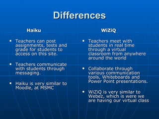 Deanna Lopez: ED 5670 updated\Msmc\Wow Haiku And Wizi Q For Teaching Literacy Skills | PPT