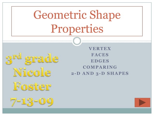 Power Point- Geometric Shape Properties | PPTX