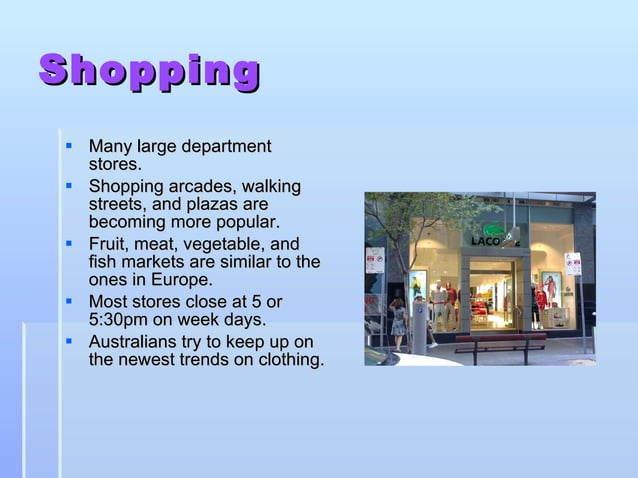 Australian Power Point | PPT