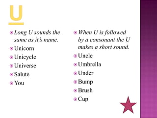 C:\Users\Owner\Documents\What Is A Vowel | PPT