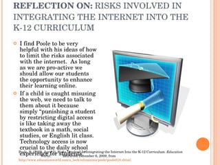 Technology's Impact on the Student | PPT | Internet Safety | Parenting