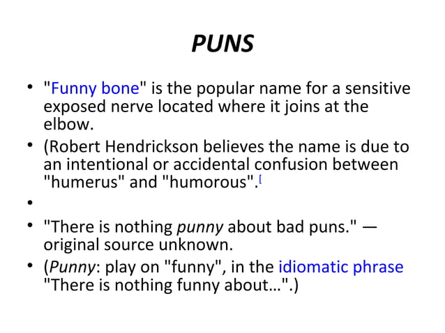 Types of verbal humor | PPT | Comedy | Genres