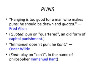 Types of verbal humor | PPT