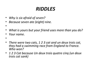 Types of verbal humor | PPT