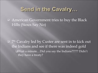 C:\Users\Sean\Documents\The End Of The Plains Indians | PPT