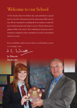 The Sandon School Brochure 2009 | PDF
