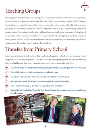 The Sandon School Brochure 2009 | PDF