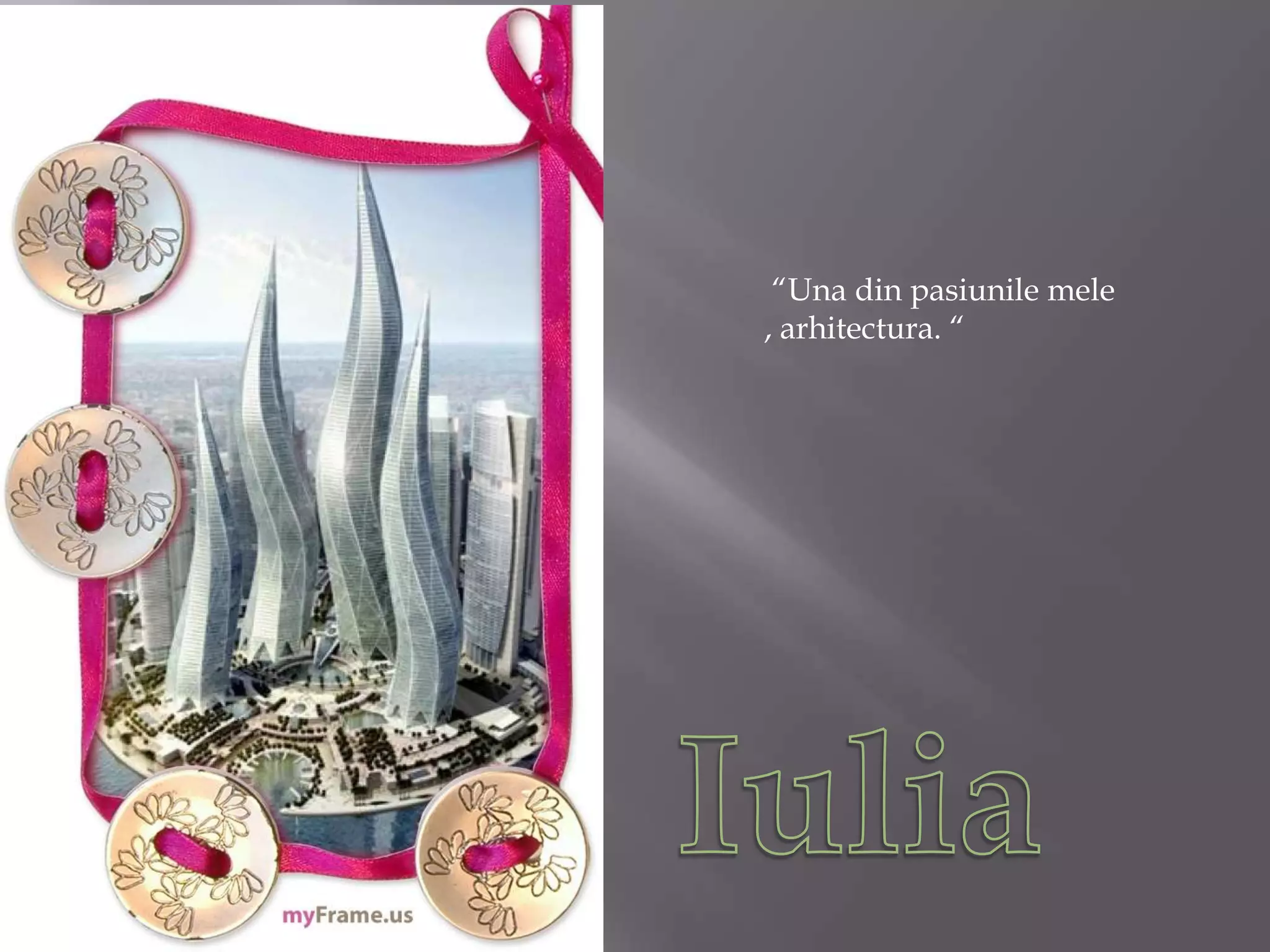 iubesc arhitectura | PPTX