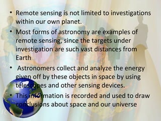remote sensing | PPT