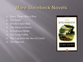 Of mice and men powerpoint | PPTX