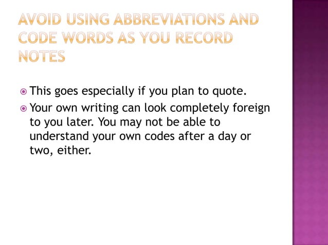 Using Notecards in Research | PPT