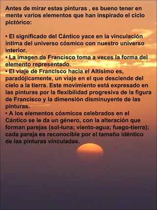 cántico de las criaturas | PPT