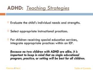 Teaching Special Students | PPT | Brain and Nervous System Disorders ...