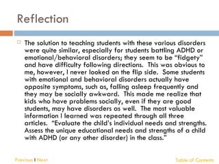 Teaching Special Students | PPT | Brain and Nervous System Disorders ...