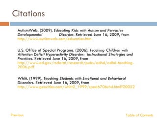 Teaching Special Students | PPT | Brain and Nervous System Disorders ...