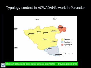 Typology Approach in Groundwater - ACWADAM | PPT